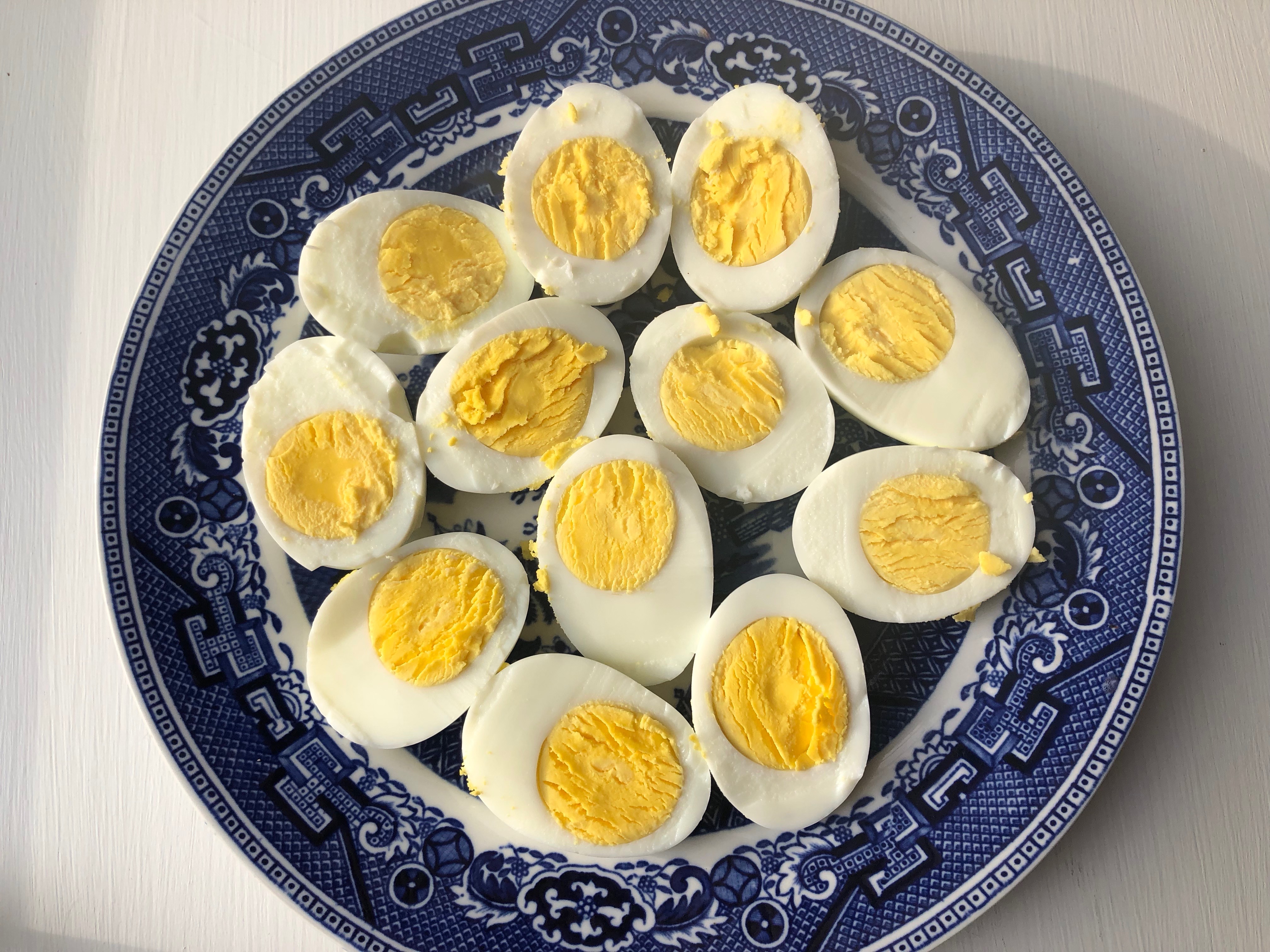 Perfectly Cooked Hard Boiled Eggs GF Chow Perfectly Cooked Hard Boiled Eggs GF Chow