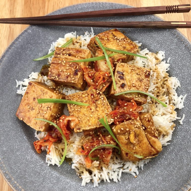Crispy Tofu with Maple-Soy Glaze - (Gluten Free) – GF Chow